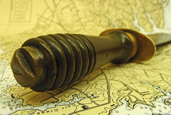 A Rare, Push-in Style Diver's Knife: Skipjack Nautical Wares