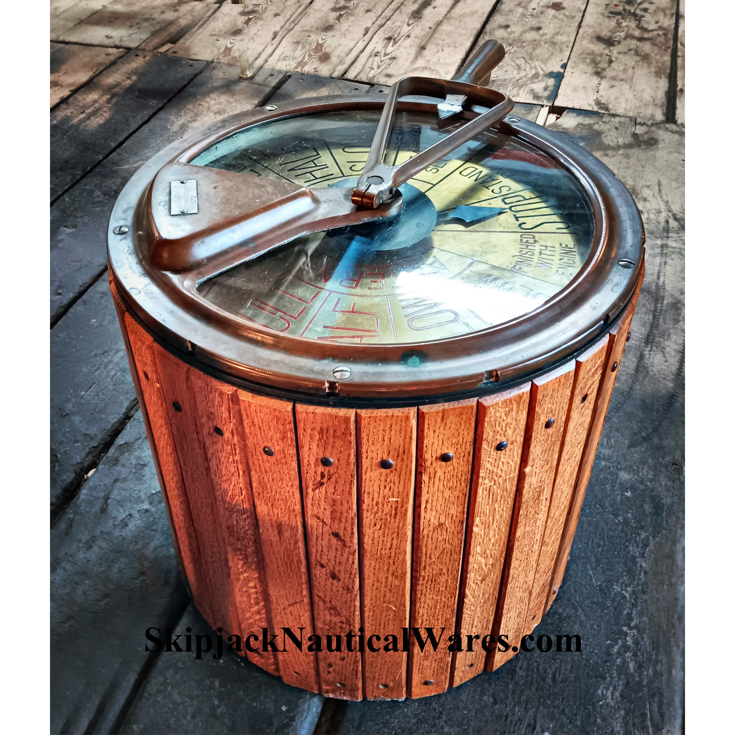 Bulkhead Mount Engine Room Telegraph Engine Order Nautical Table ...