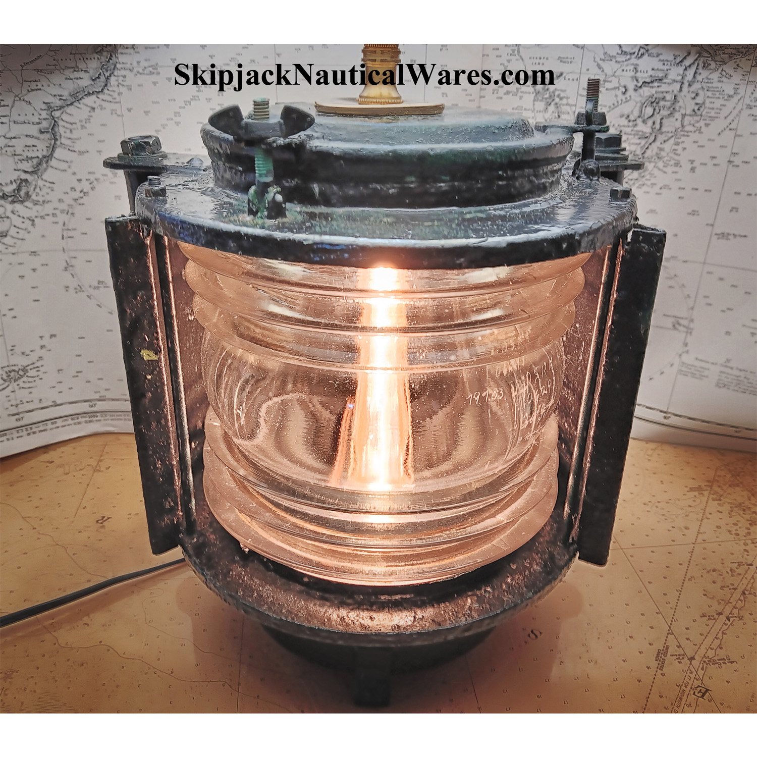 old navigation lights