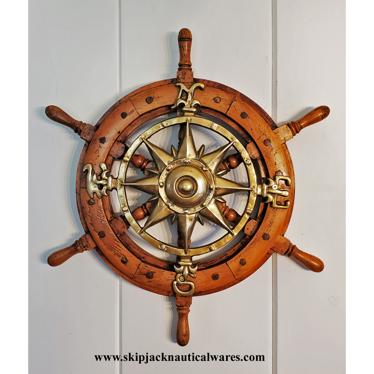Antique Ship Wheel