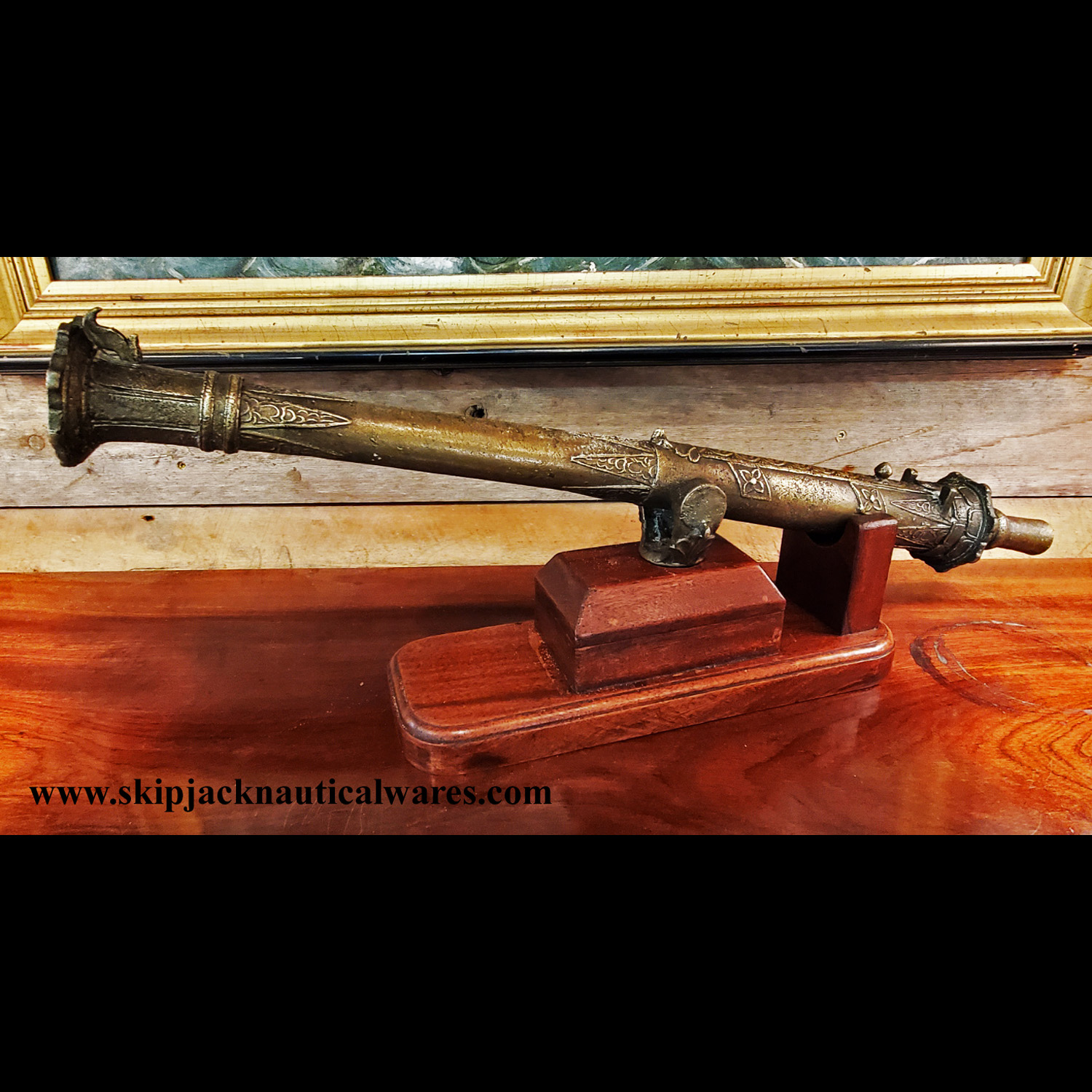 Bronze 17th/18th Century Lantaka Cannon: Skipjack Nautical Wares