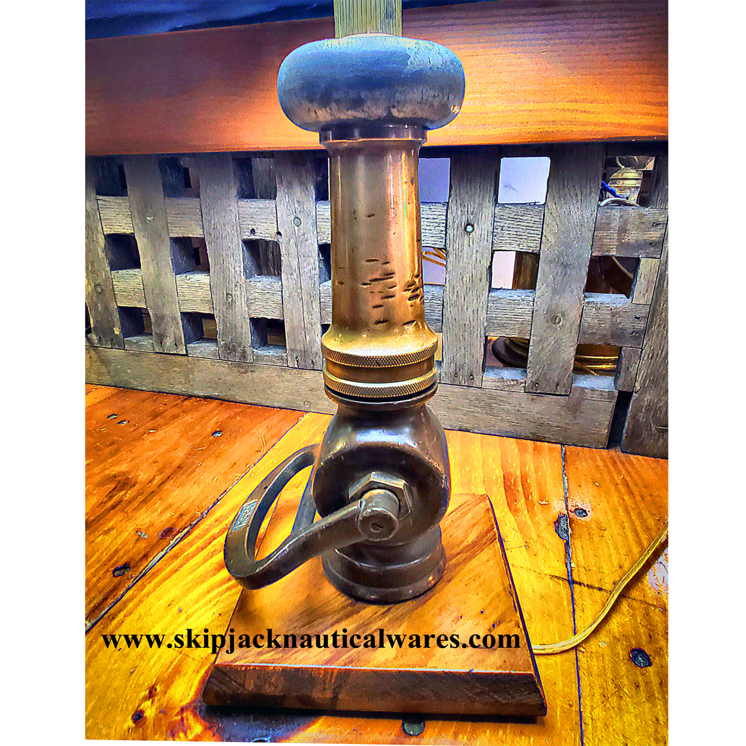 Fire Nozzle Lamp No.1 Lever Operated Fire Nozzle > Fire Hose Nozzles