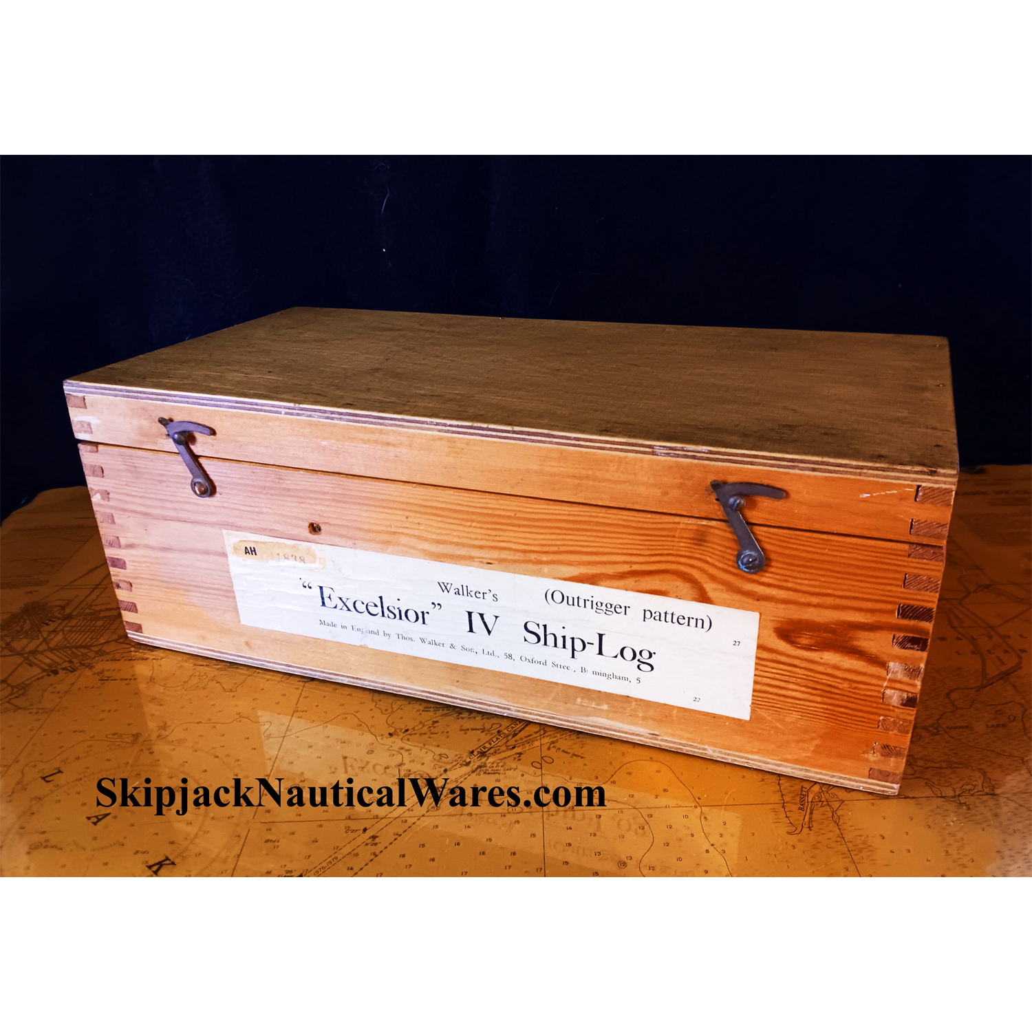 Walker's Excelsior IV Ship (Taffrail) Log: Skipjack Nautical Wares