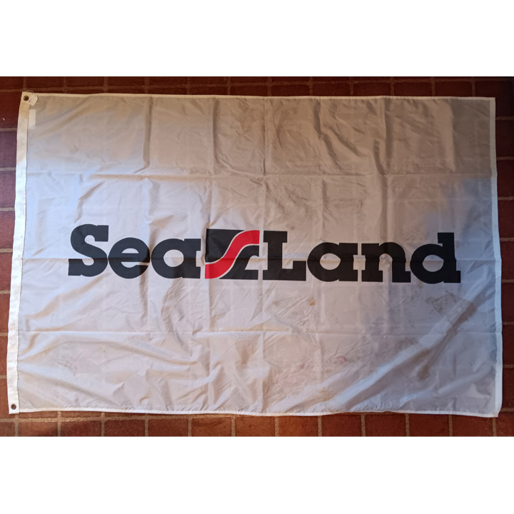 Sea-Land Corporation House Flag -- 70x48: Skipjack Nautical Wares