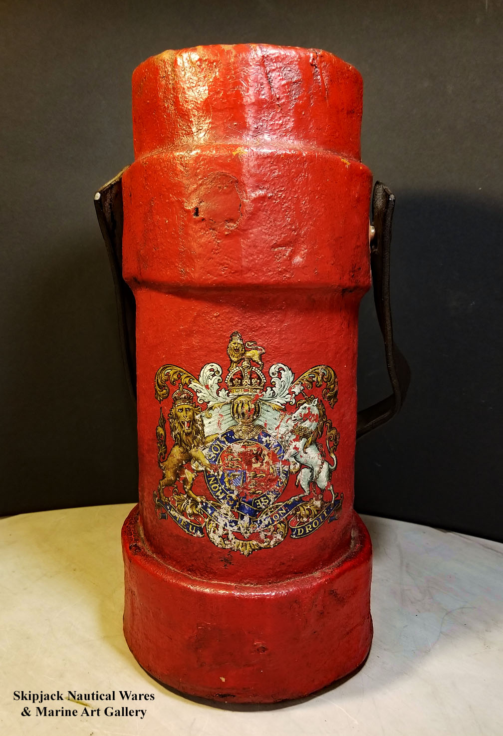 British Artillery Shell Holder: Skipjack Nautical Wares