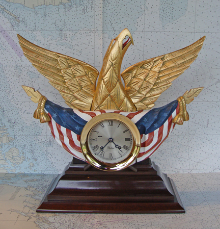 The American Eagle Clock Limited Edition Commemorative - erogoncorp