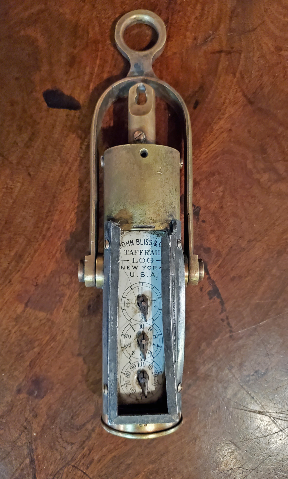 Taffrail Log, John Bliss & Co New York: Skipjack Nautical Wares