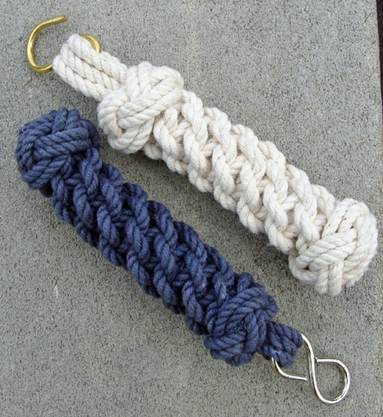 Traditional Turk's Head Bell Rope or Lanyard -- 4" (new): Skipjack ...