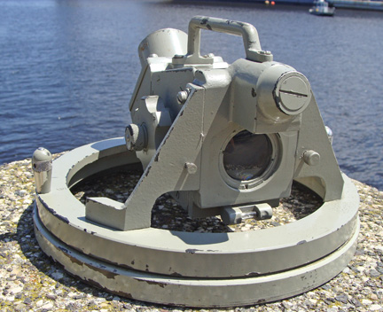 US Navy 7-inch Marine Telescopic Alidade MK-7: Skipjack Nautical Wares