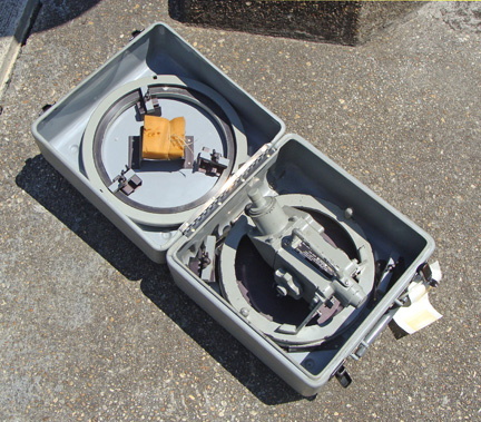 US Navy 7-inch Marine Telescopic Alidade MK-7: Skipjack Nautical Wares