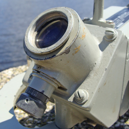 US Navy 7-inch Marine Telescopic Alidade MK-7: Skipjack Nautical Wares