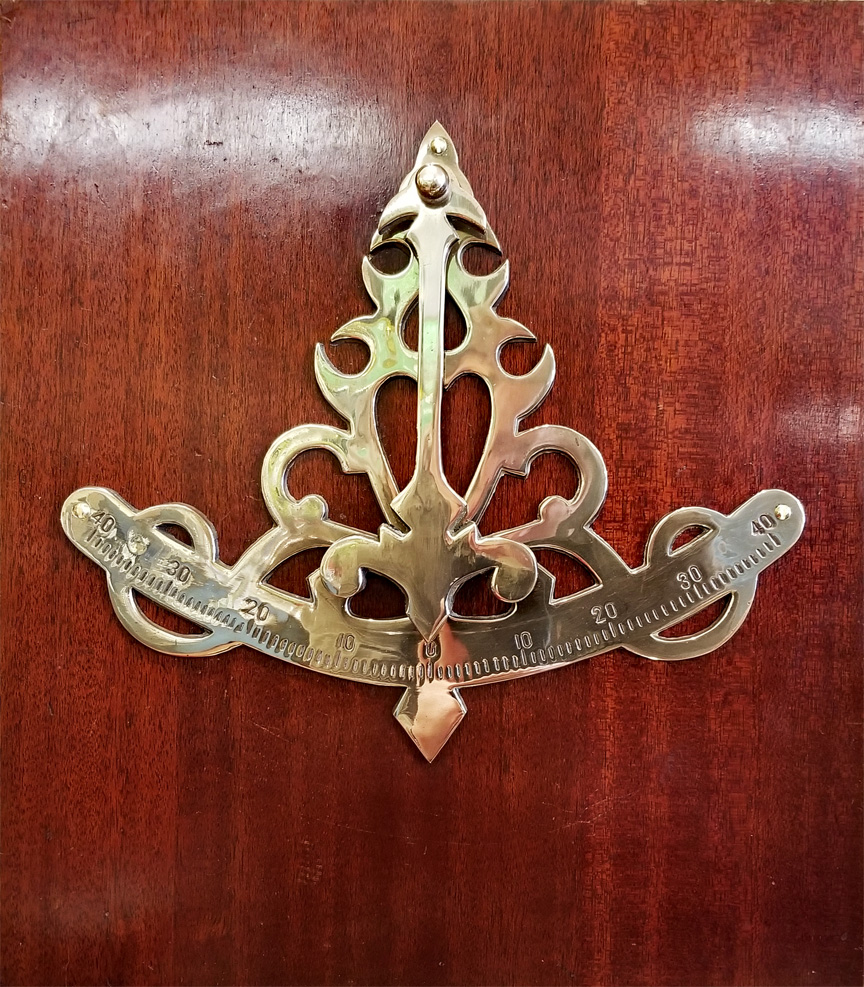 Brass Ship's Inclinometer: Skipjack Nautical Wares