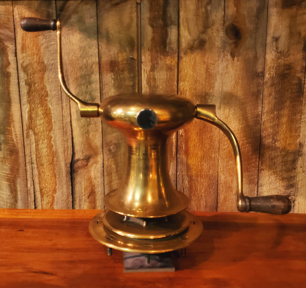 Brass Yacht Capstan: Skipjack Nautical Wares