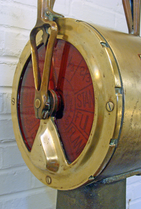 WWII Era Brass Engine Order Telegraph (E.O.T.): Skipjack Nautical Wares
