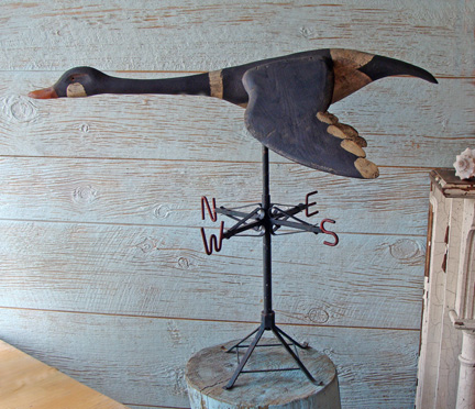 Flying Canada Goose Weathervane: Skipjack Nautical Wares