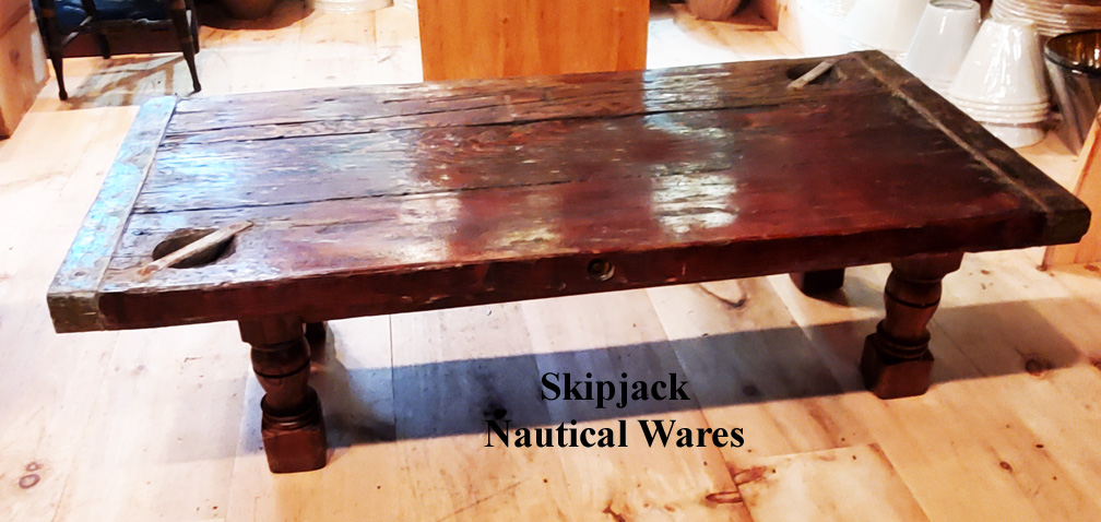 Liberty Ship Hatch Cover Furniture